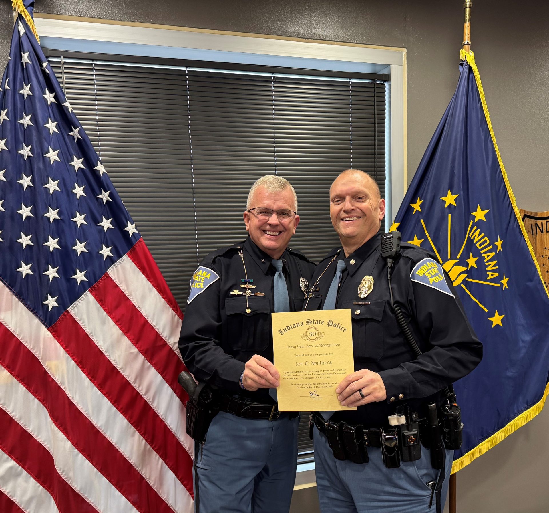 30-years of service recognized - WTRE Radio