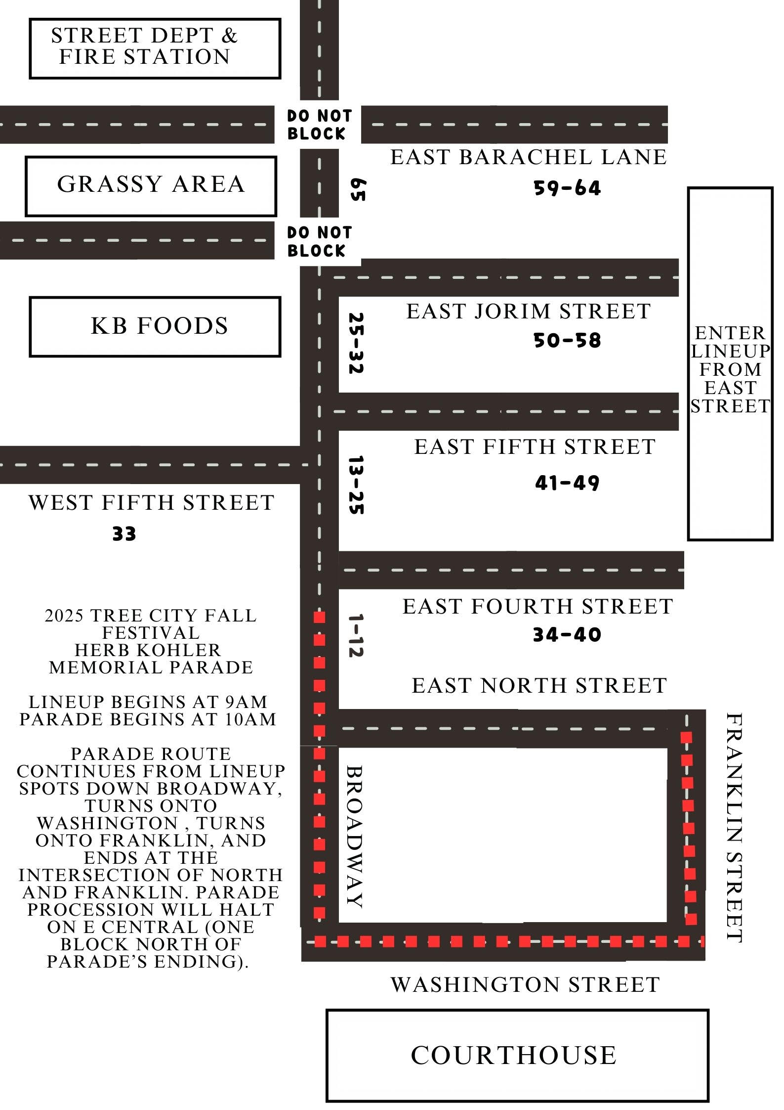 Tree City Fall Festival Herb Kohler Memorial Parade Lineup Announced ...